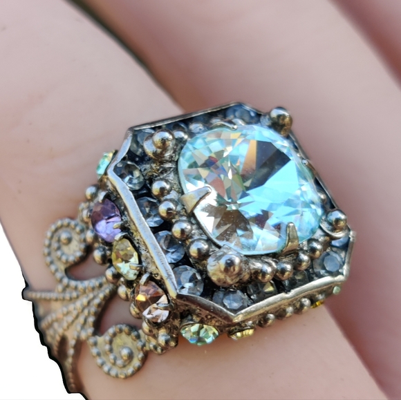 Sorrelli | Jewelry | Vintage Sorrelli Swarovski Crystal Ring | Poshmark